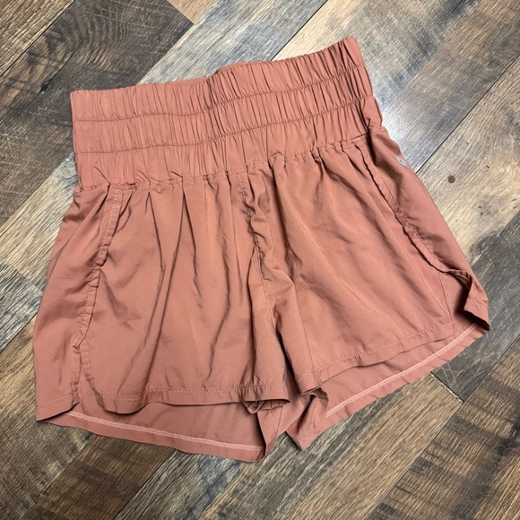 POPFLEX | Shorts | Popflex High Waist Terracotta Shorts | Poshmark